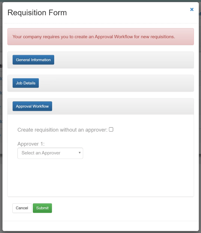 Requisition Workflows Requisition Workflows