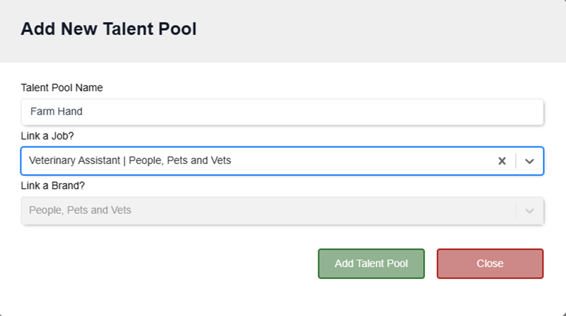 Talent Pools
