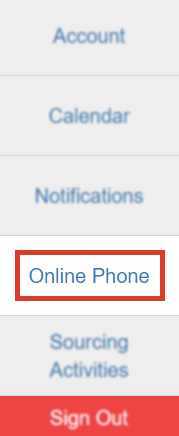 Online Phone Number Setup and Configuration